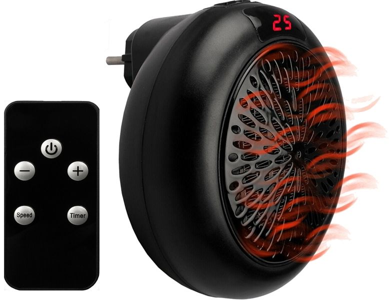 Stopcontact verwarming - met afstandsbediening